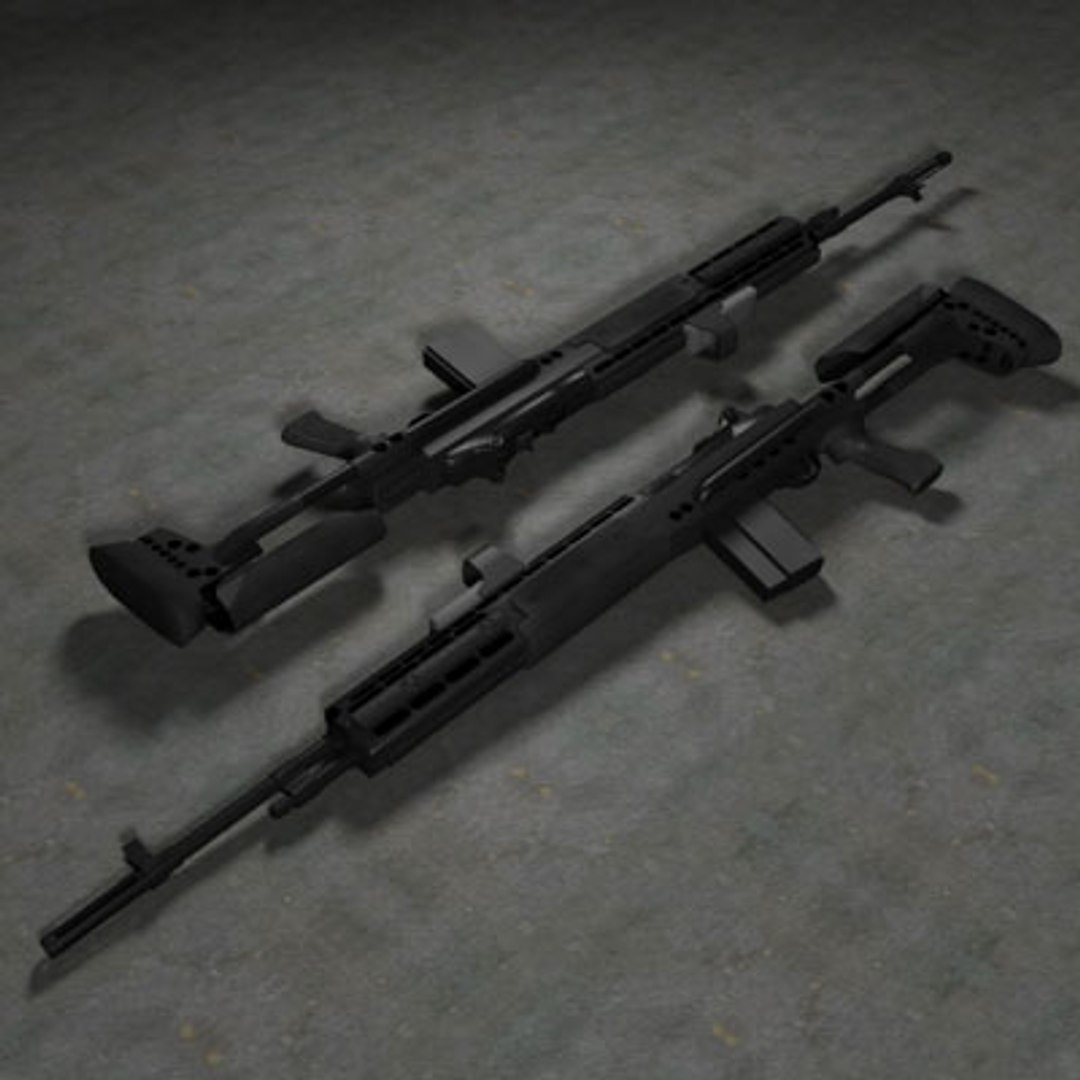 M14 Rifle Ebr 3ds