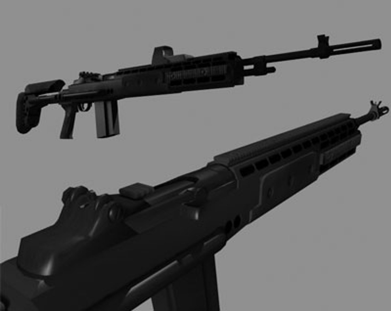 M14 Rifle Ebr 3ds