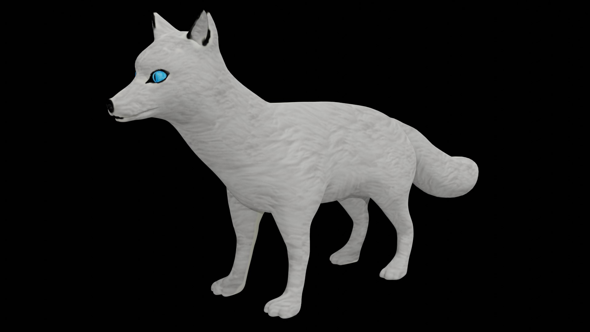 Arctic Fox Rigged 3D Model - TurboSquid 1648405