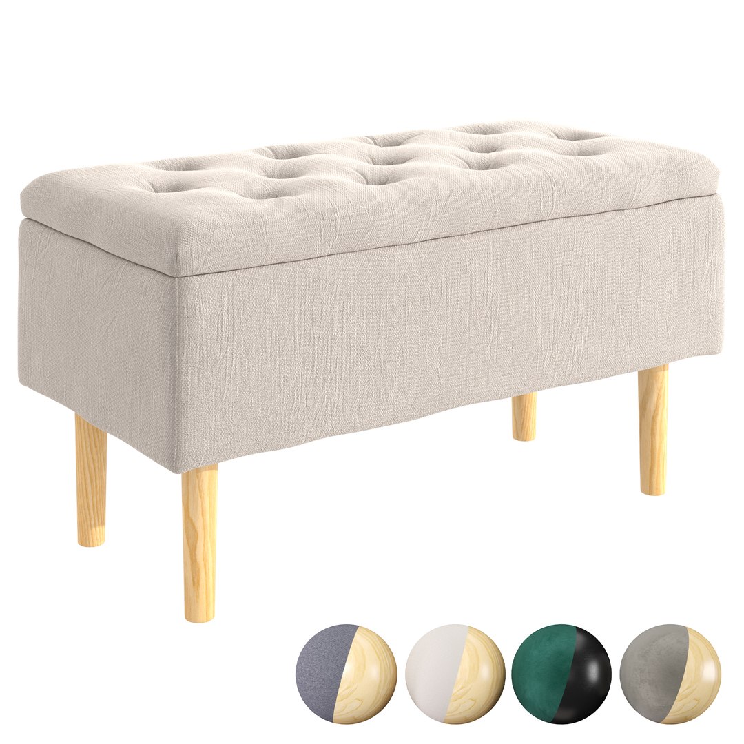 3D Halmar Cleo Bench - TurboSquid 1745613