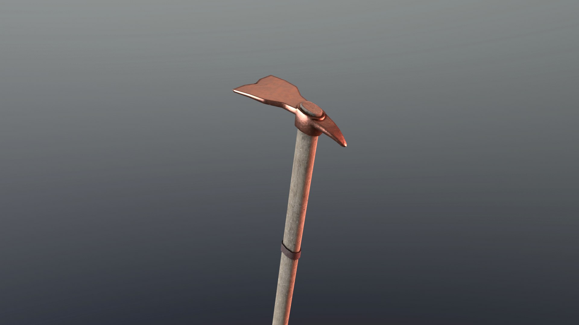 Hoe - Copper 3D Model - TurboSquid 2163854