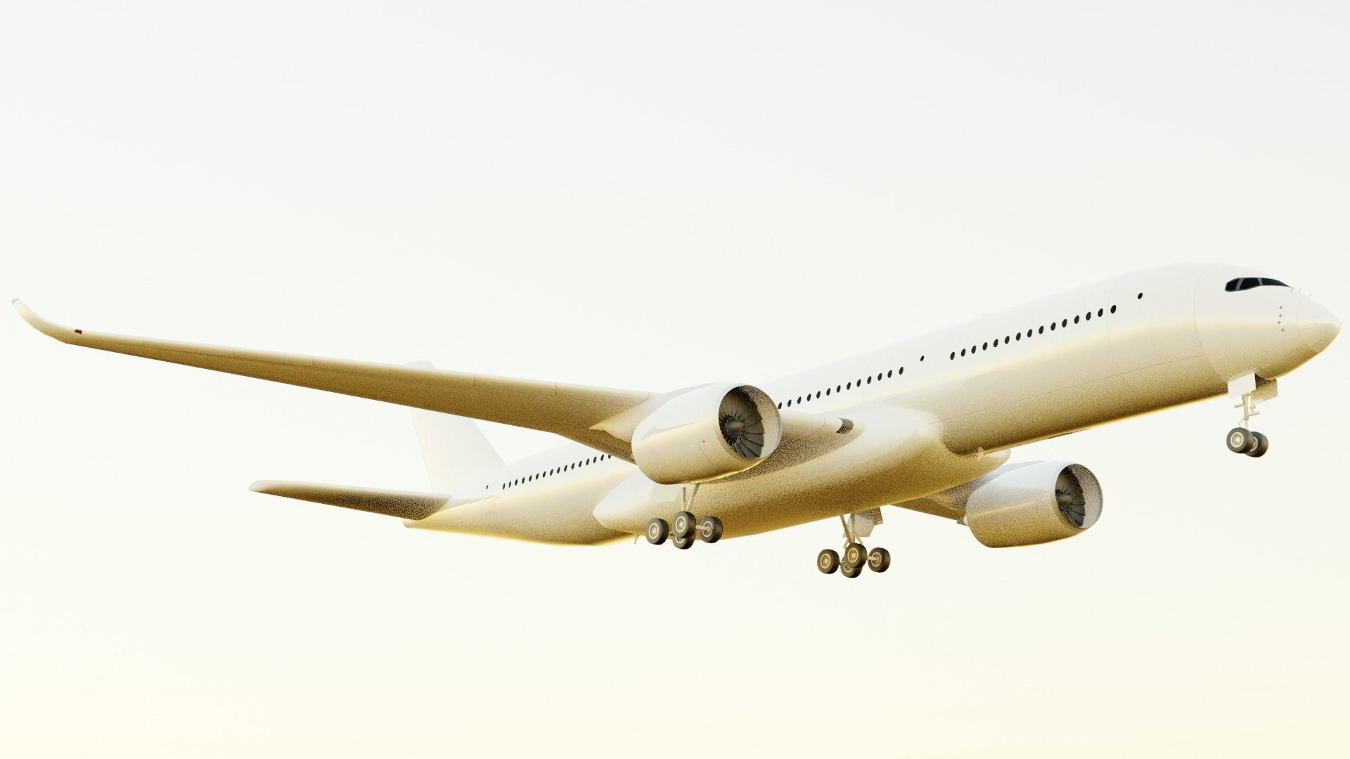 Airbus A350-900 XWB 3D Model - TurboSquid 1720626