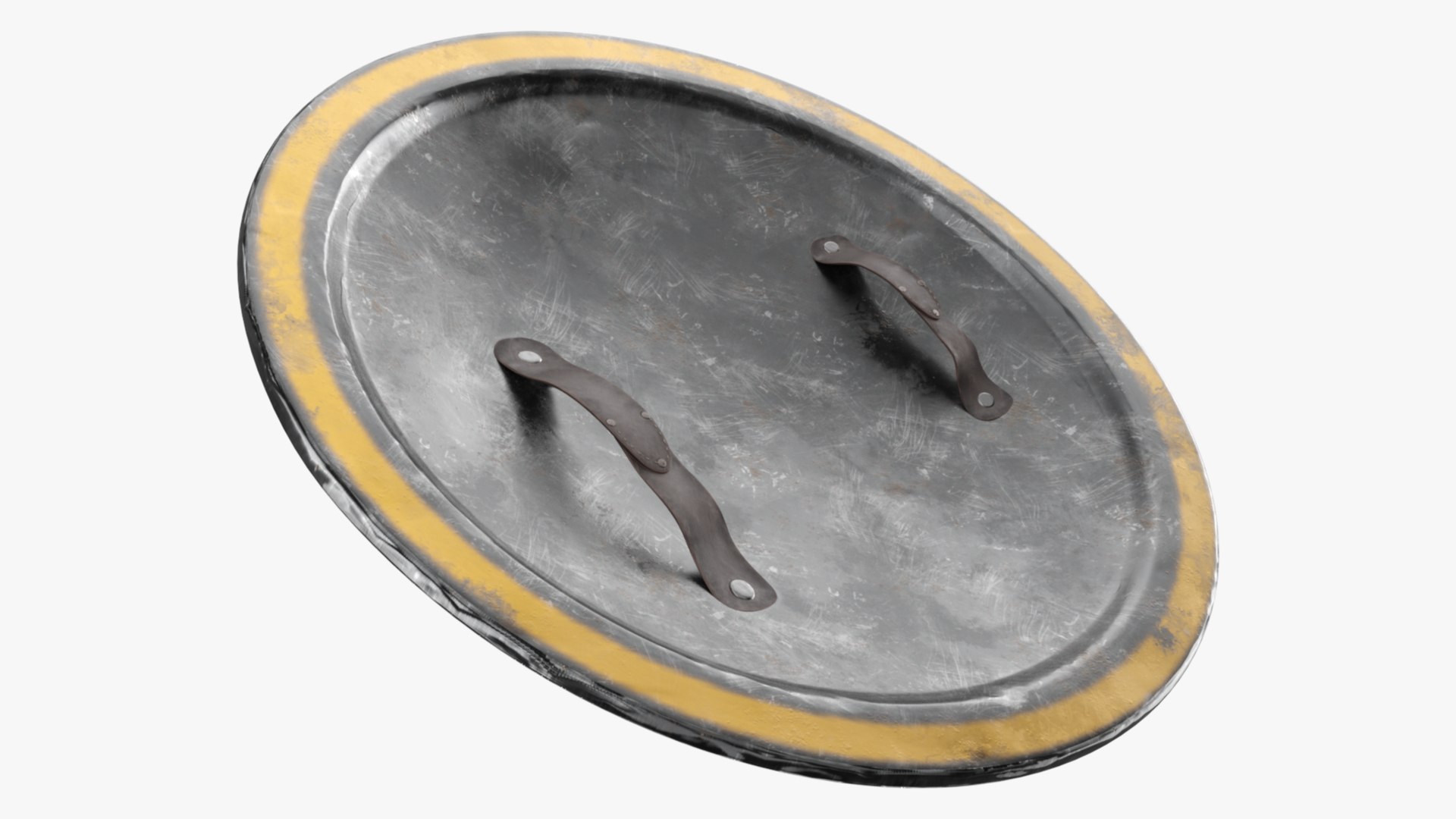 Bear Shield Pbr Model - TurboSquid 1362077