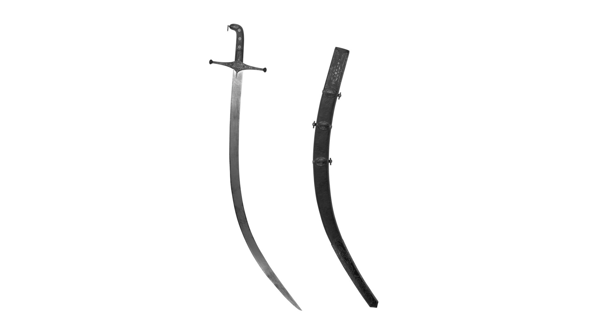 3D Shamshir - TurboSquid 1810599