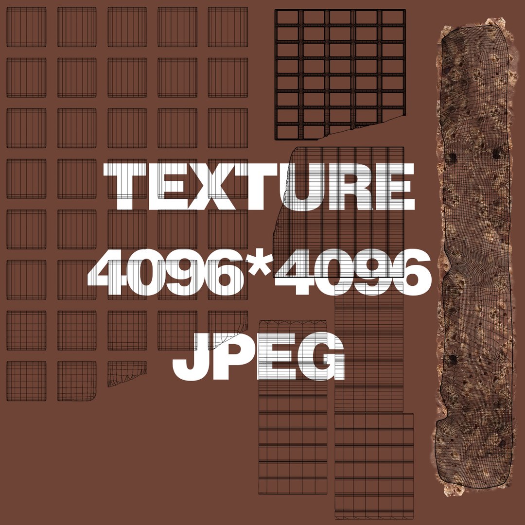 Chocolat Crunch Bar 3D Model - TurboSquid 1202000