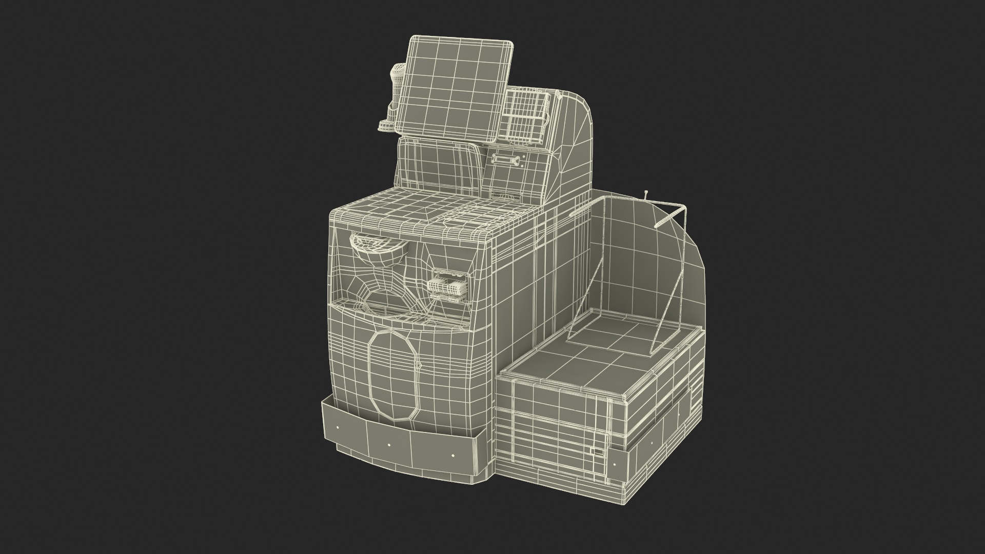 Walmart Self Service Checkout Kiosk Model - TurboSquid 2133746
