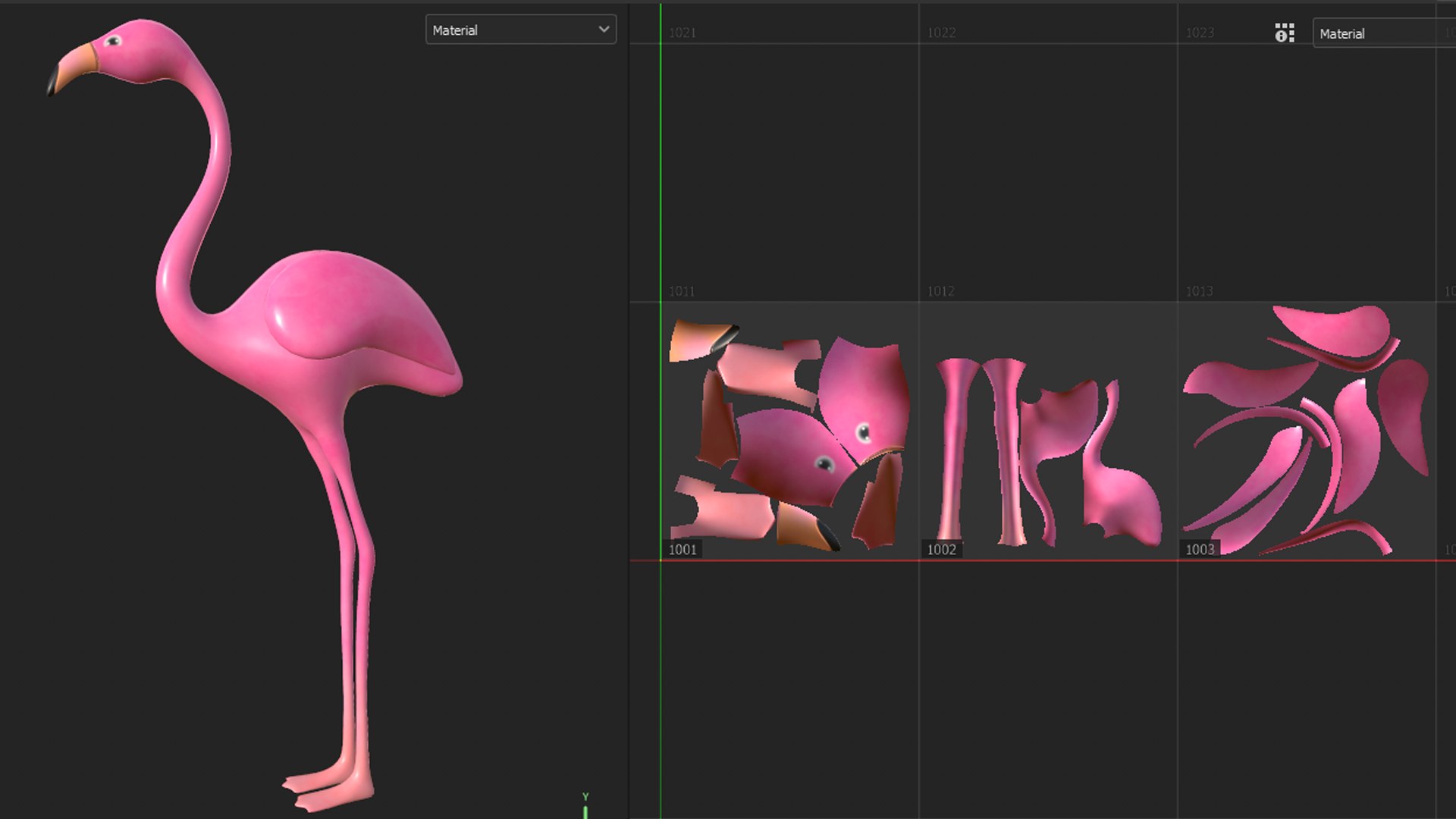 Plastic Flamingo Rig 3D Model - TurboSquid 2254933