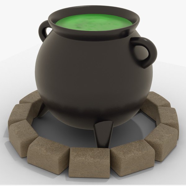 3D Witch Cauldron - TurboSquid 1918944
