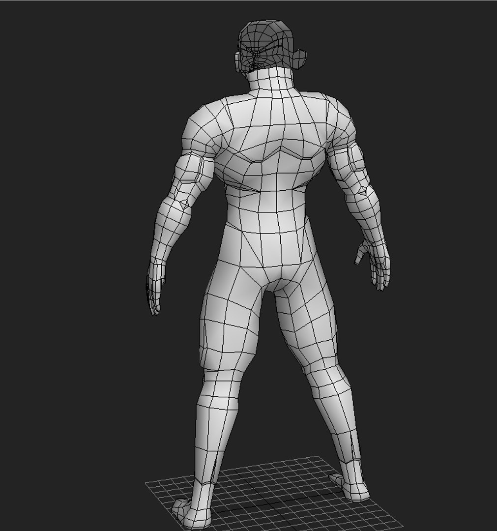 Anatomy Anime 3d Model