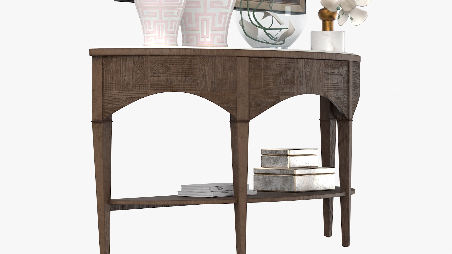 Ethan Allen Clair de Demilune Entryway 3D - TurboSquid 1977424