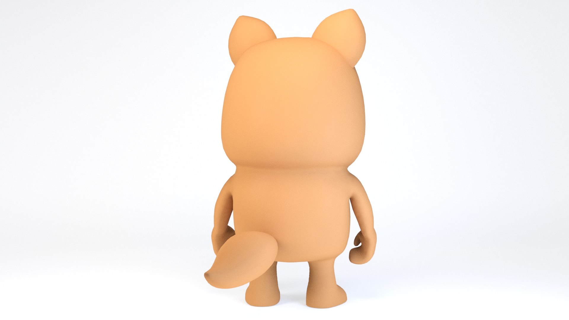 3D Cartoonish Humanoid Squirrel Character Model - TurboSquid 2251290