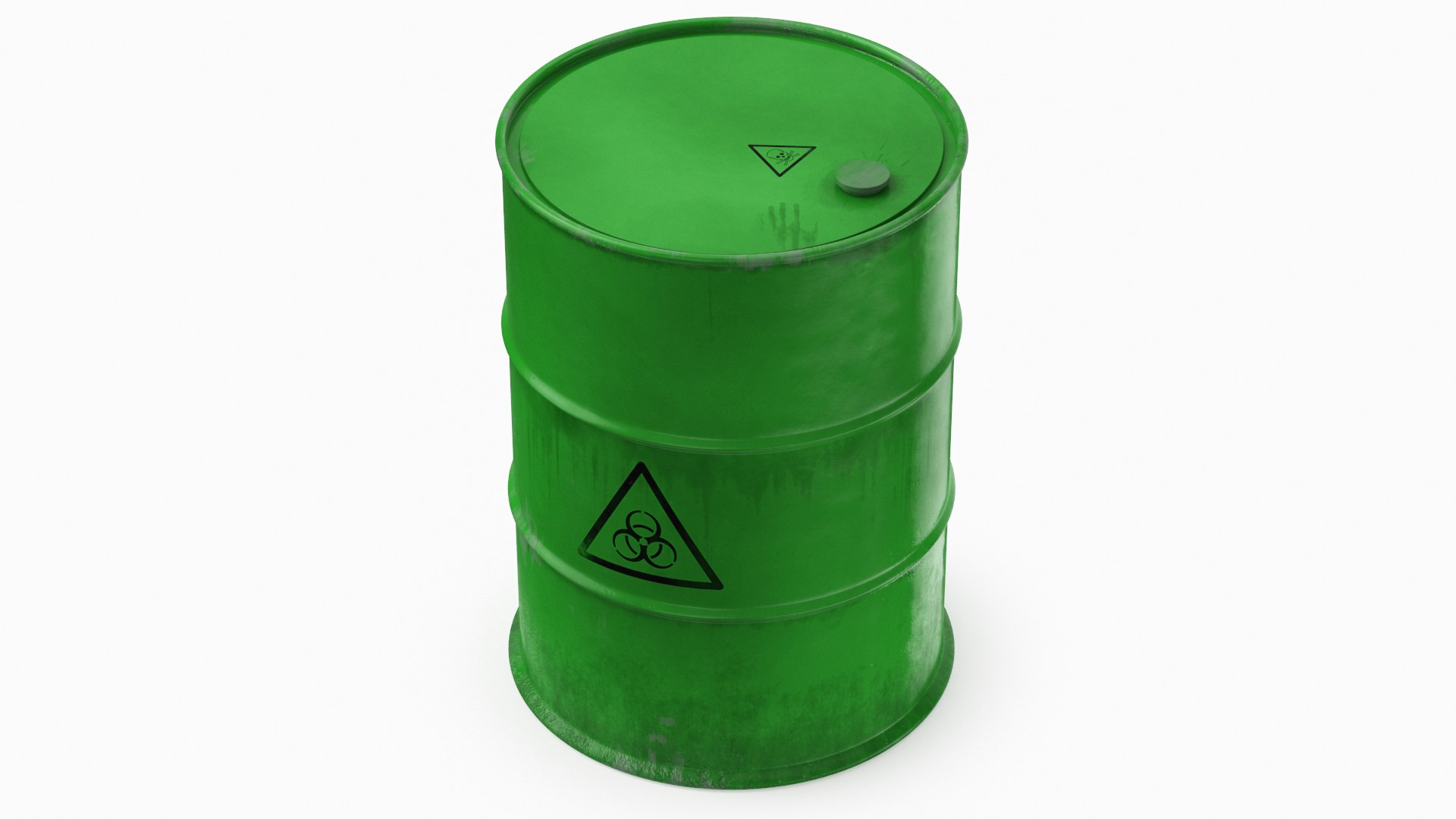Toxic Waste Barrel 3D Model - TurboSquid 2071409