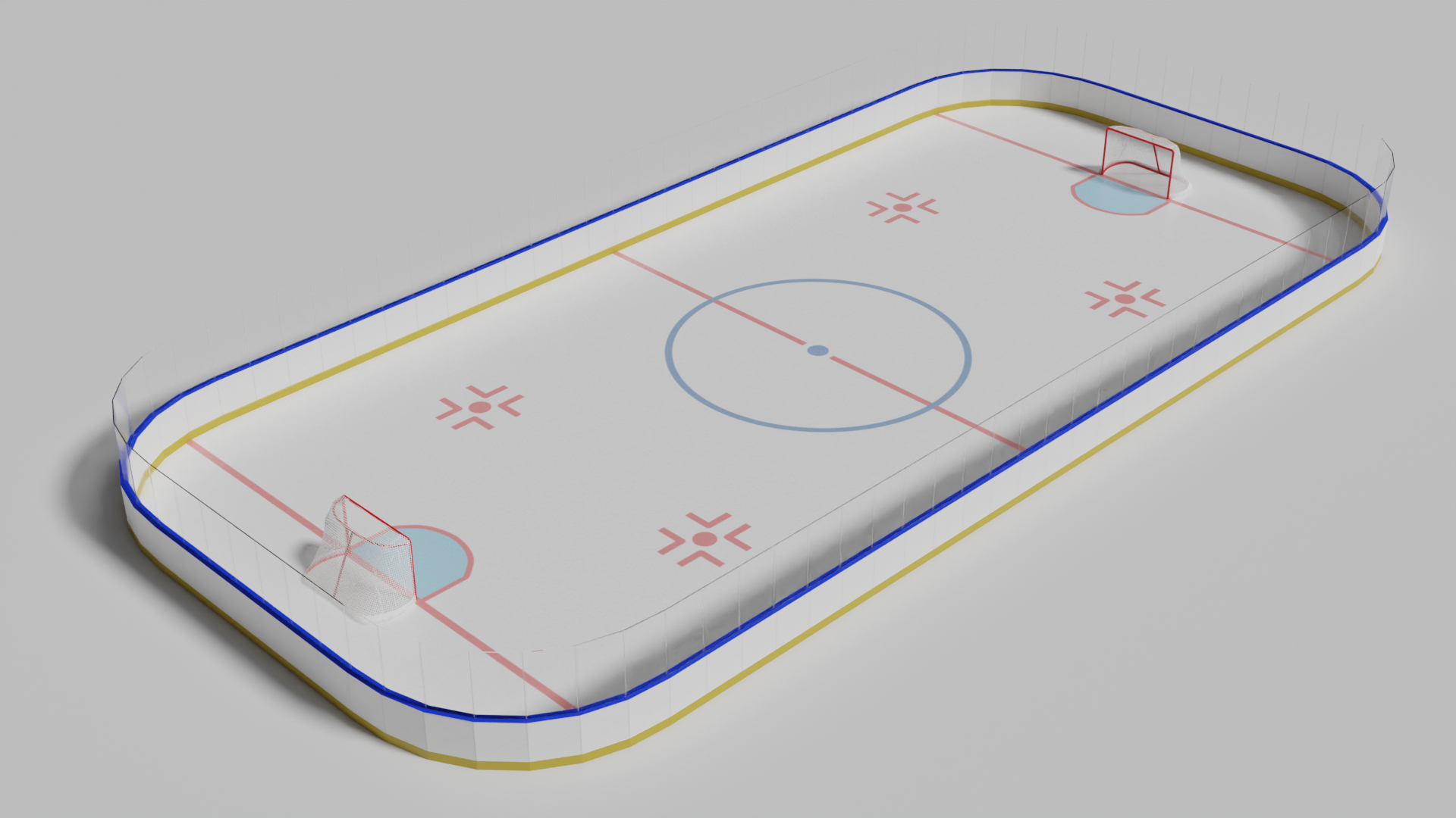 Free Lowpoly Mini Ice Hockey Rink 3D model - TurboSquid 1930093
