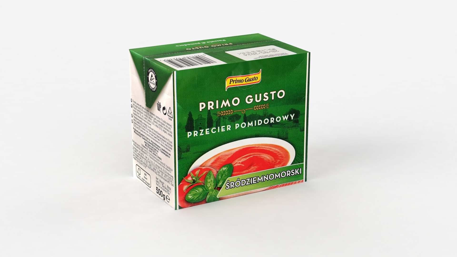 Primo Gusto Passata Di Pomodoro Mediterranea 500g 2023 3D Model ...