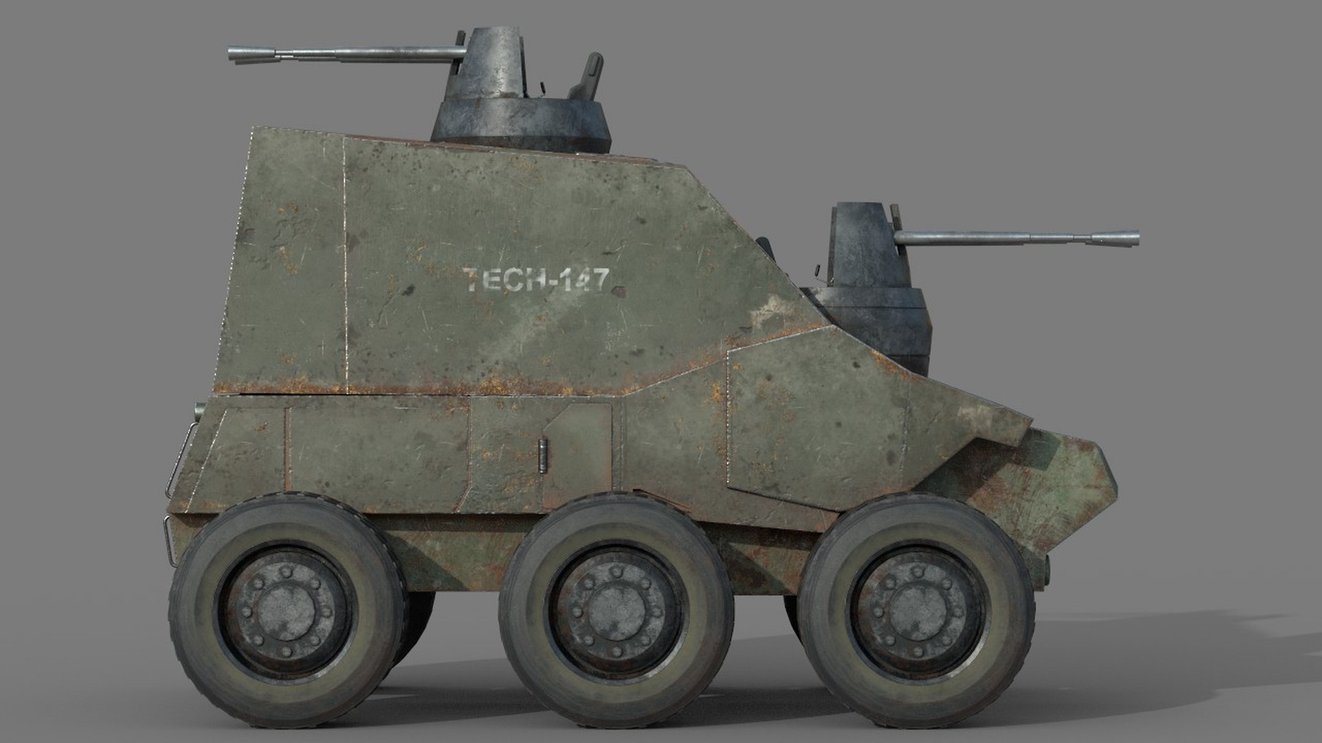 3D Battle Tank - TurboSquid 2320651