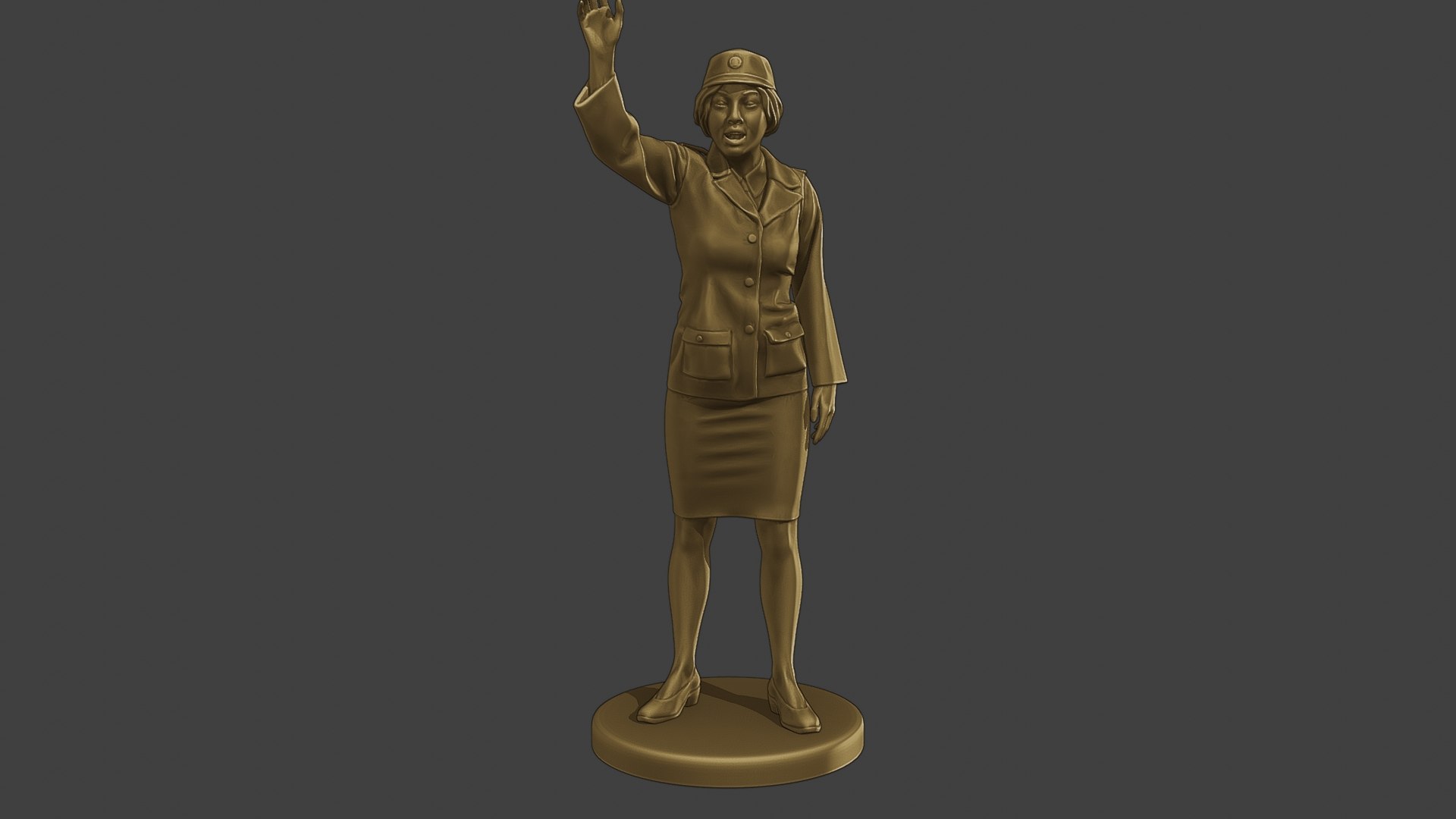 3D CzechoSlovak Female Communist Police FCCP1 6 Model - TurboSquid 1997432