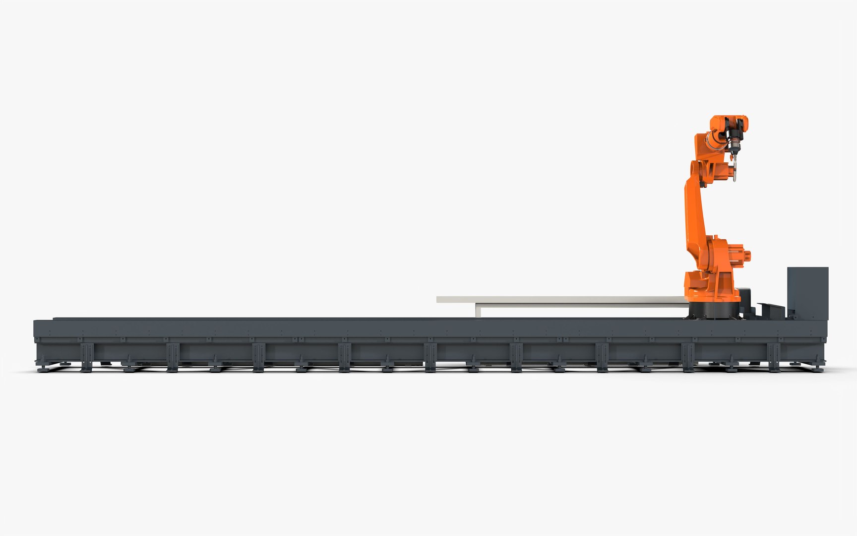 Six Axis Welding Robot And Ground Rail 3D Model - TurboSquid 1996735