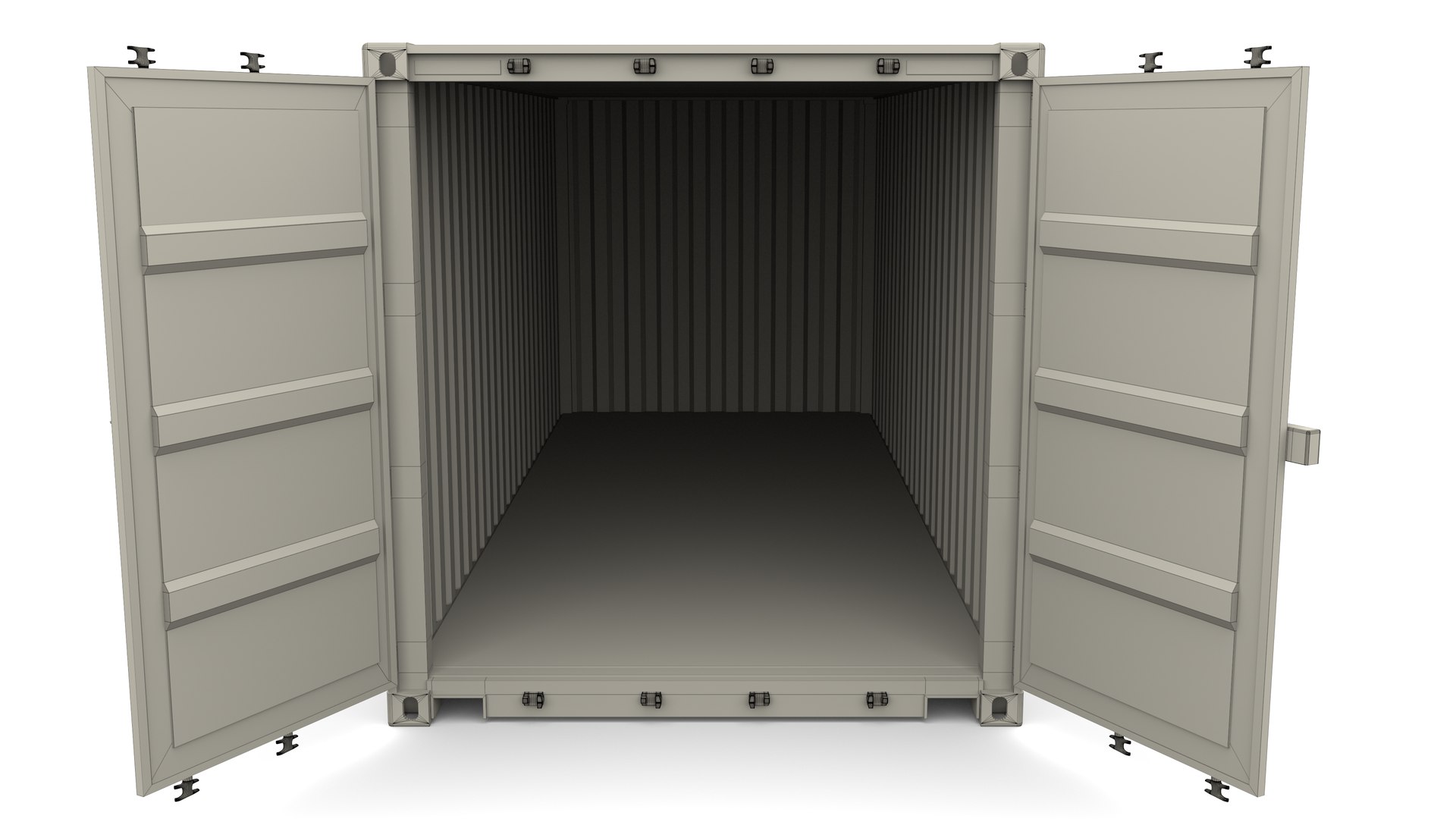 20ft Shipping Container 3D - TurboSquid 1325154