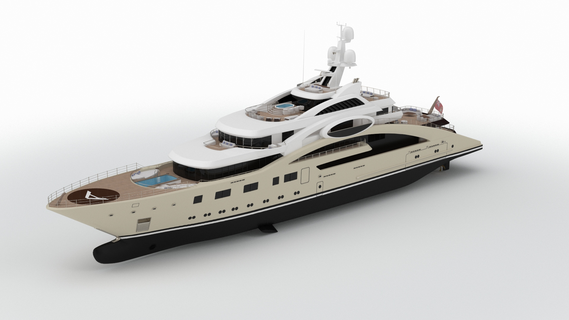 3D Carmen Yacht Dynamic Simulation - TurboSquid 2247775