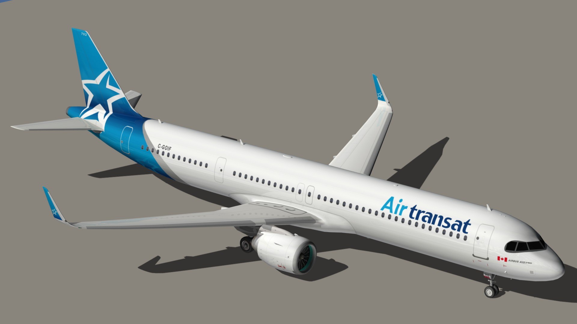 Airbus A321neo Air 3D - TurboSquid 1700728