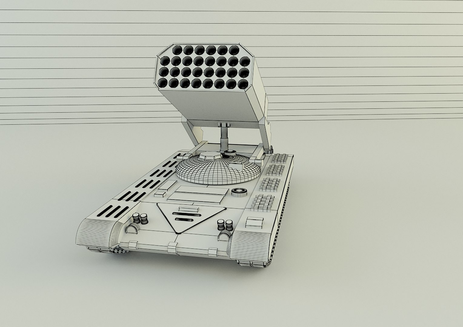 Heavy Multiple Rocket Launcher Soviet V1 3D Model 3D - TurboSquid 2127486