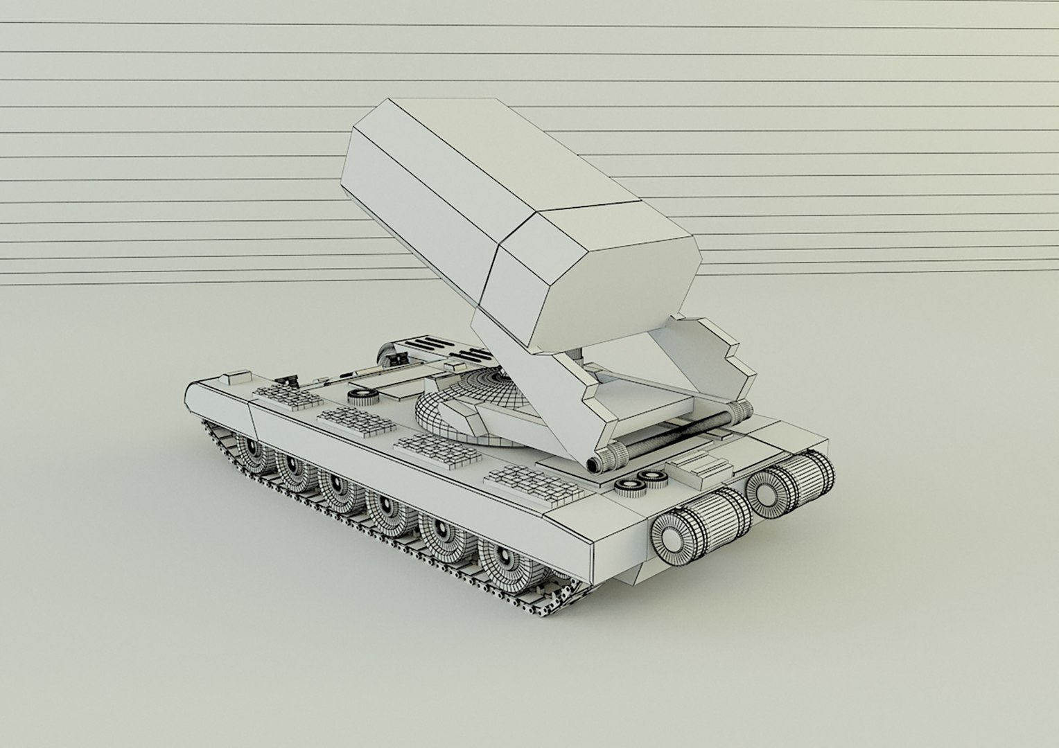 Heavy Multiple Rocket Launcher Soviet V1 3D Model 3D - TurboSquid 2127486