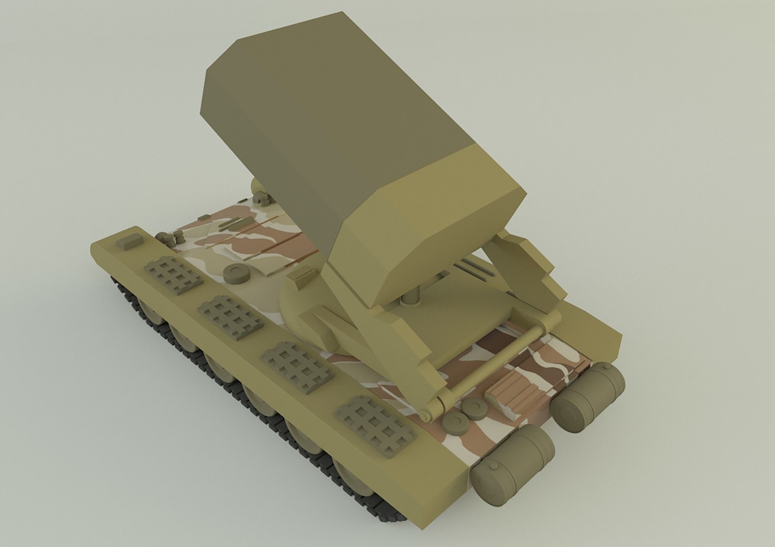 Heavy Multiple Rocket Launcher Soviet V1 3D Model 3D - TurboSquid 2127486