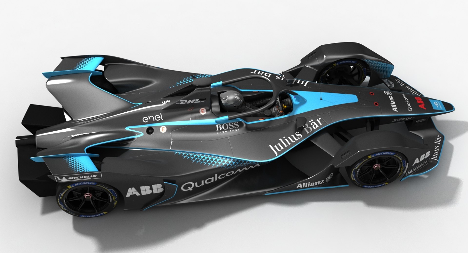 3D Model Abb Formula E Racecar - TurboSquid 1279897