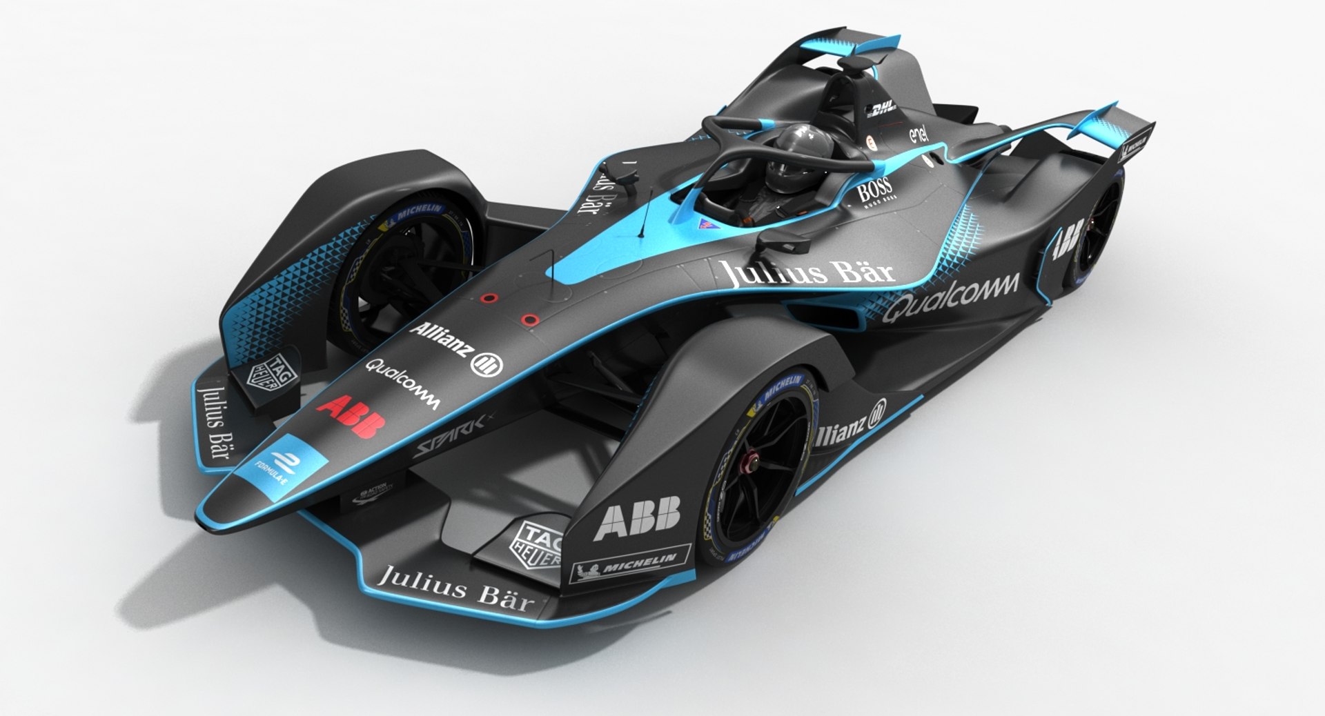 3D Model Abb Formula E Racecar - TurboSquid 1279897