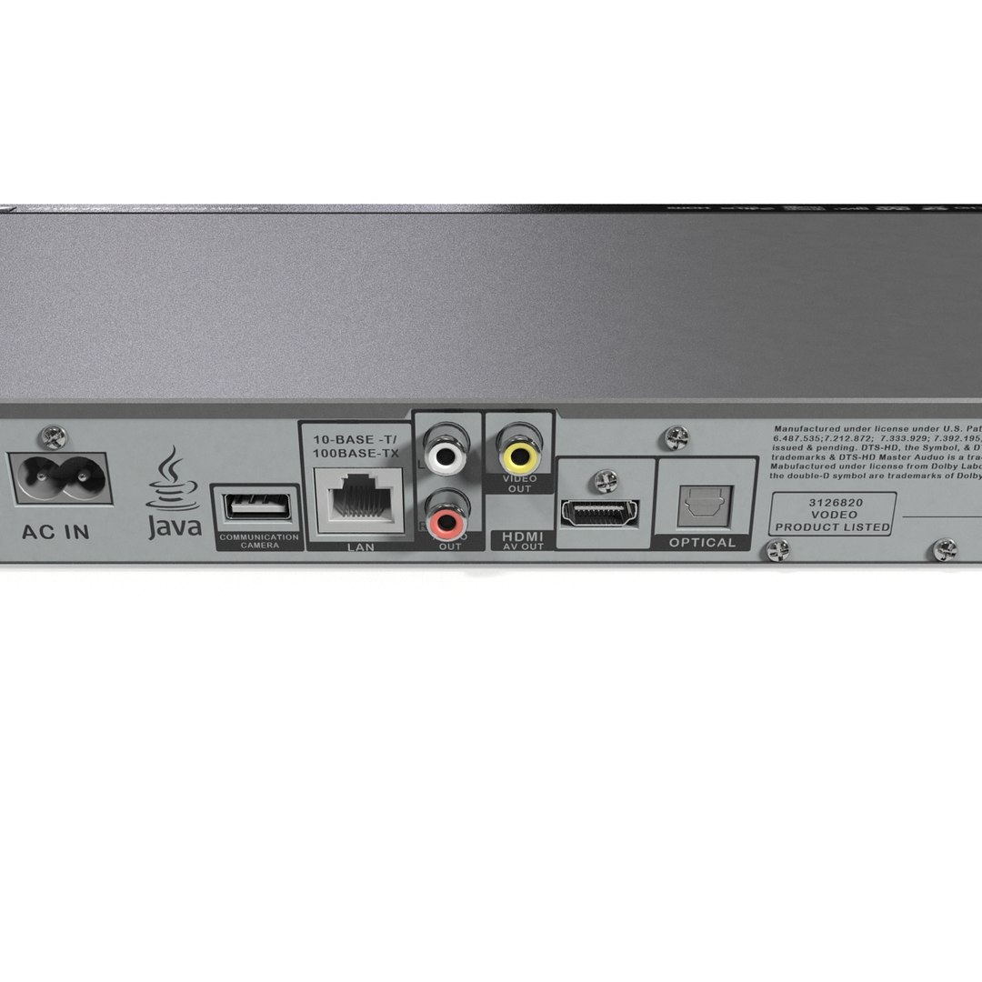 max bluray dvd player panasonic