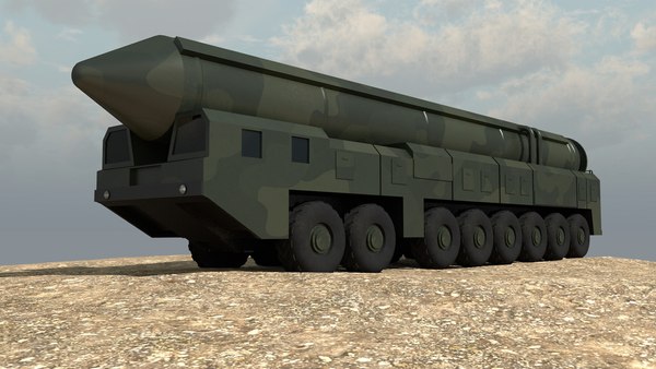 3D Topol-M Launch Vehicle model - TurboSquid 1980561