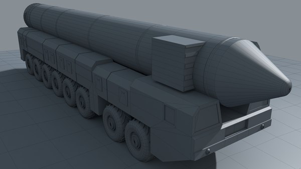 3D Topol-M Launch Vehicle model - TurboSquid 1980561