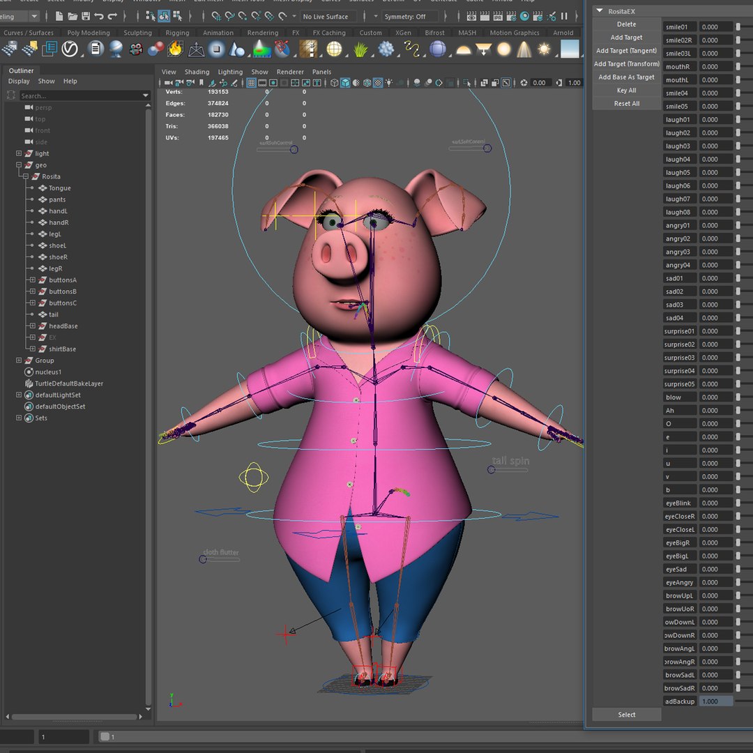 3D Animation Character - TurboSquid 1382237