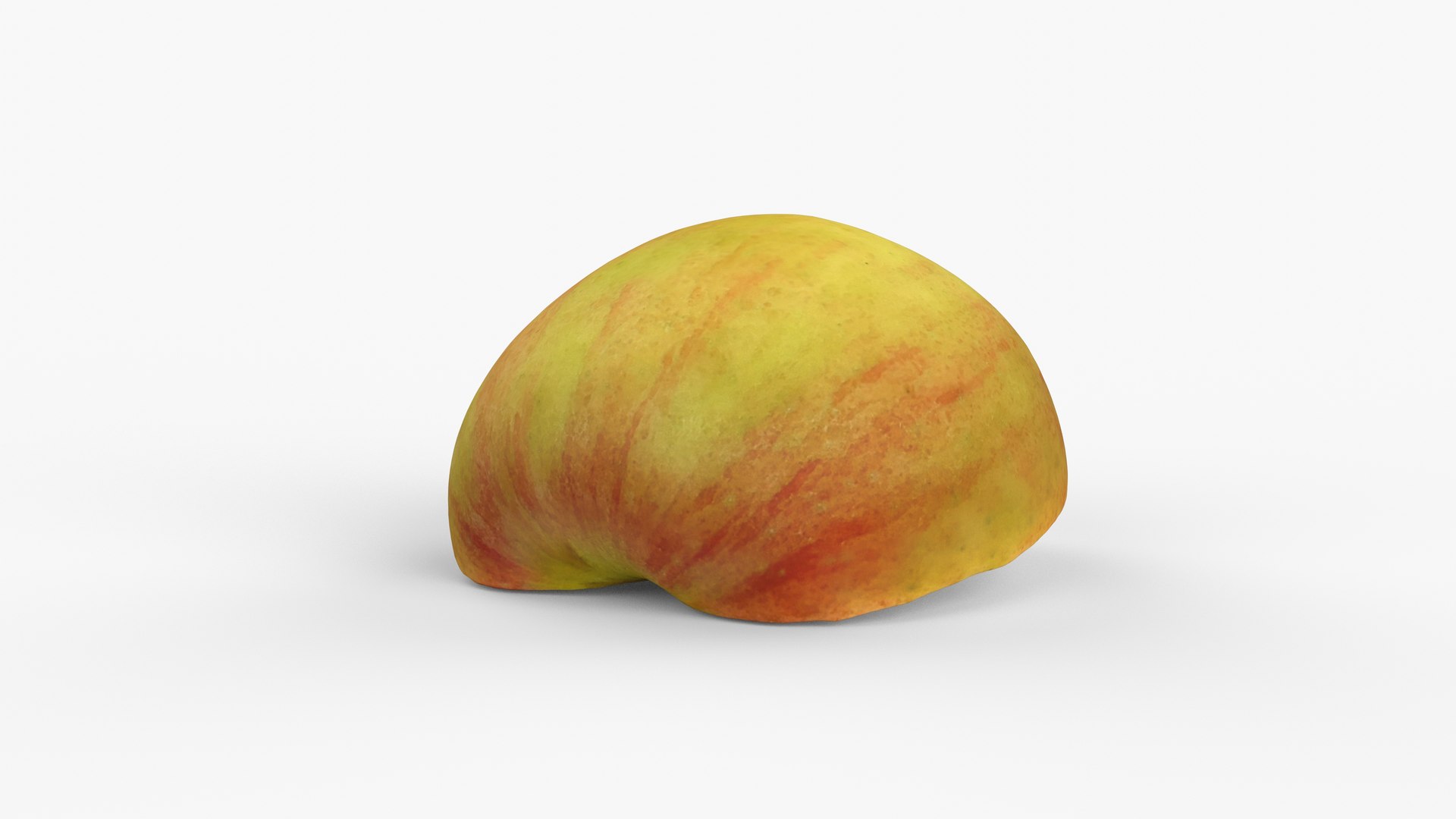 Photorealistic 3D Scan Of Half An Apple 3D - TurboSquid 2302848