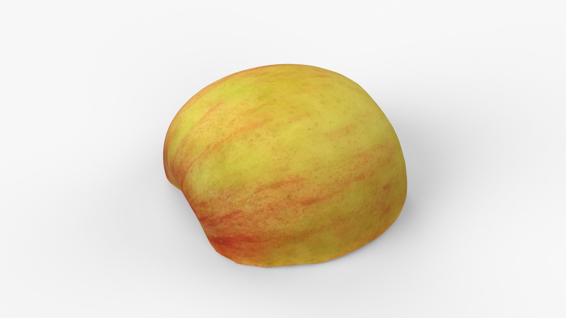 Photorealistic 3D Scan Of Half An Apple 3D - TurboSquid 2302848