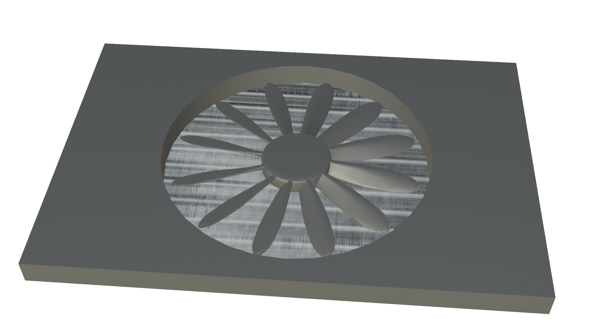 3D Fan Engine Model - TurboSquid 2143148