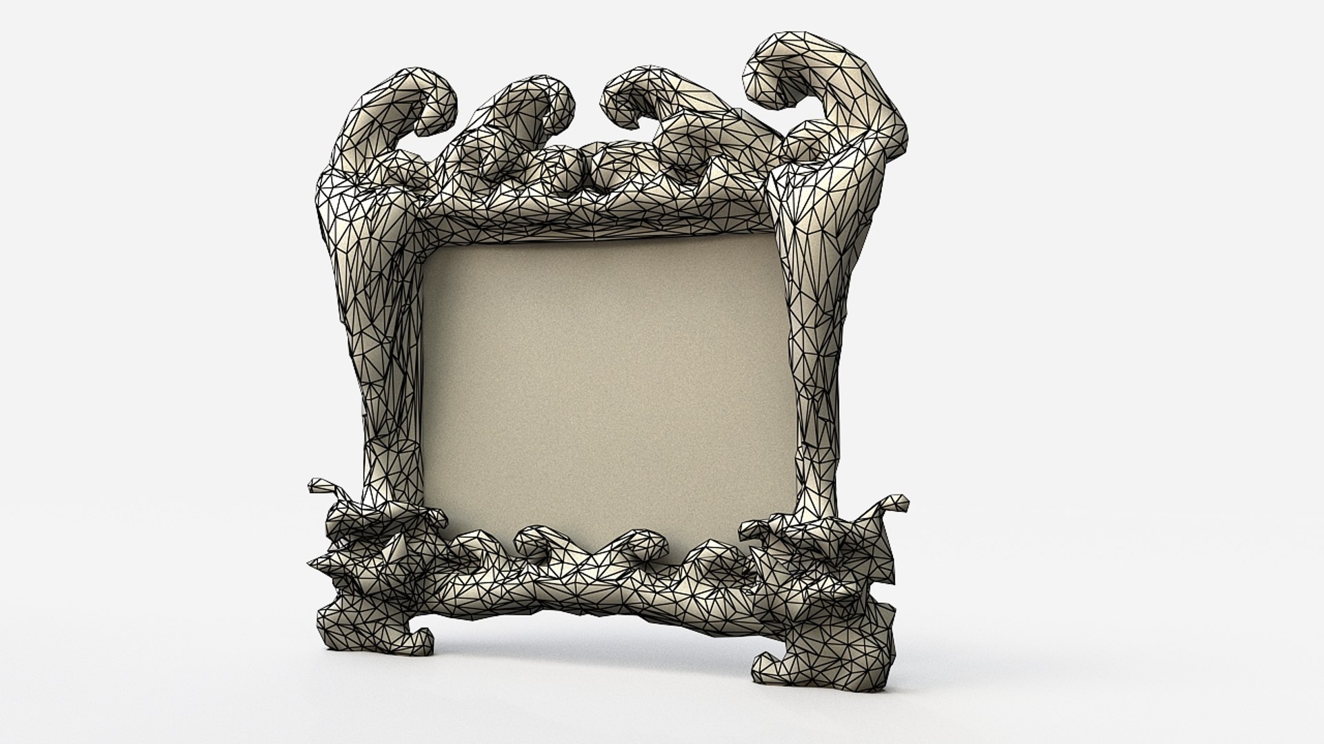 Picture Frame Water 3D Model - TurboSquid 1366942