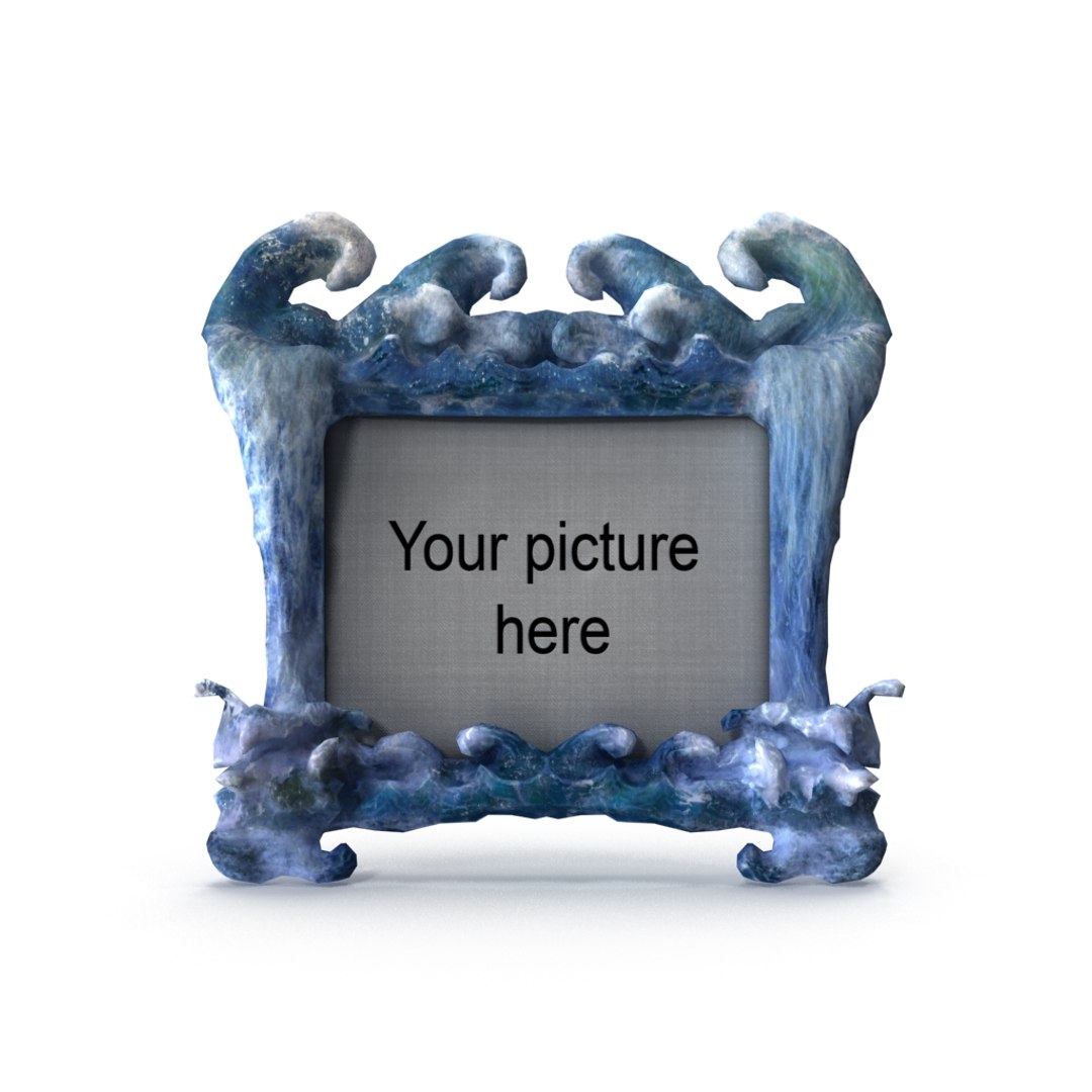 Picture Frame Water 3D Model - TurboSquid 1366942
