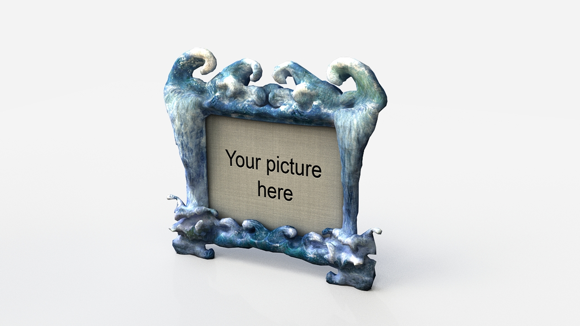 Picture Frame Water 3D Model - TurboSquid 1366942