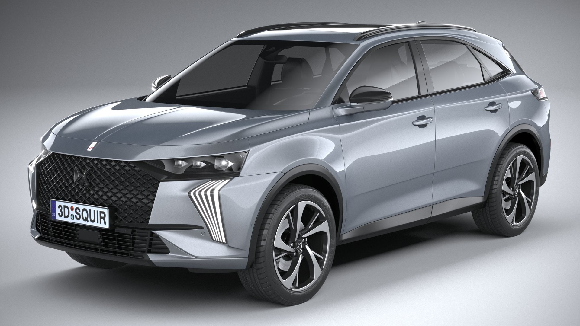 DS 7 2023 3D model - TurboSquid 1930216
