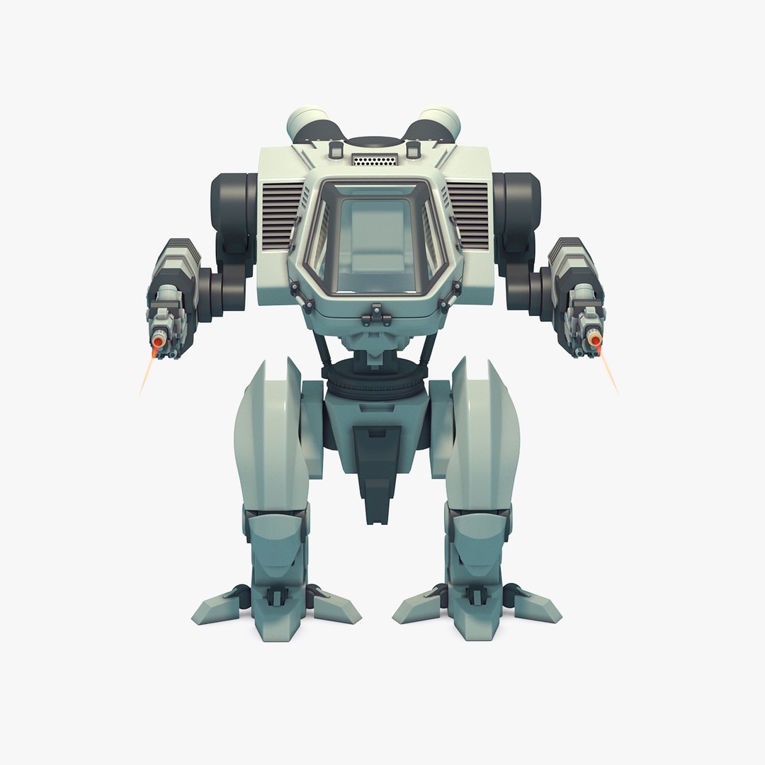 Concept Scout Robot 3D Model - TurboSquid 1404613