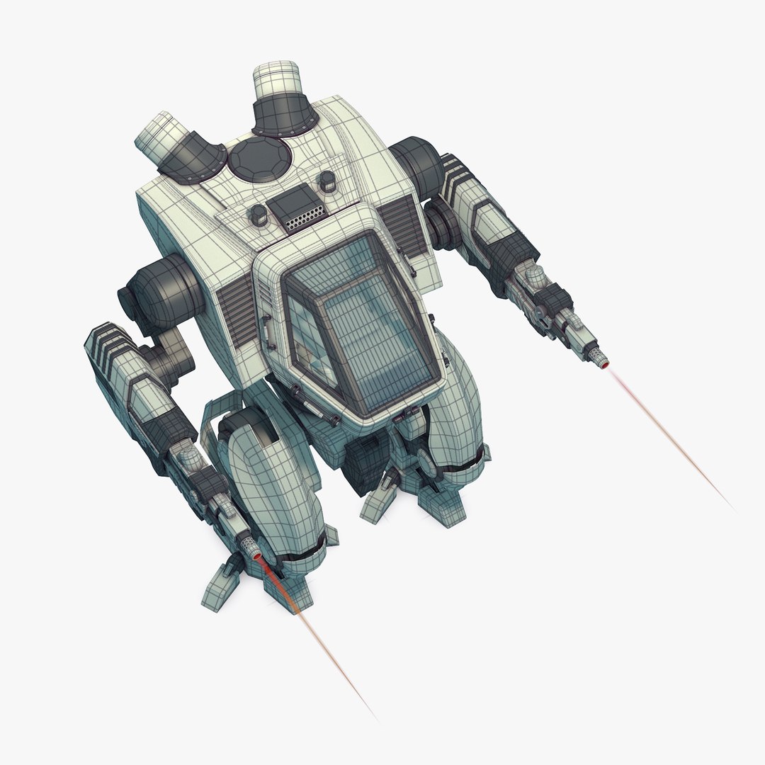 Concept Scout Robot 3D Model - TurboSquid 1404613