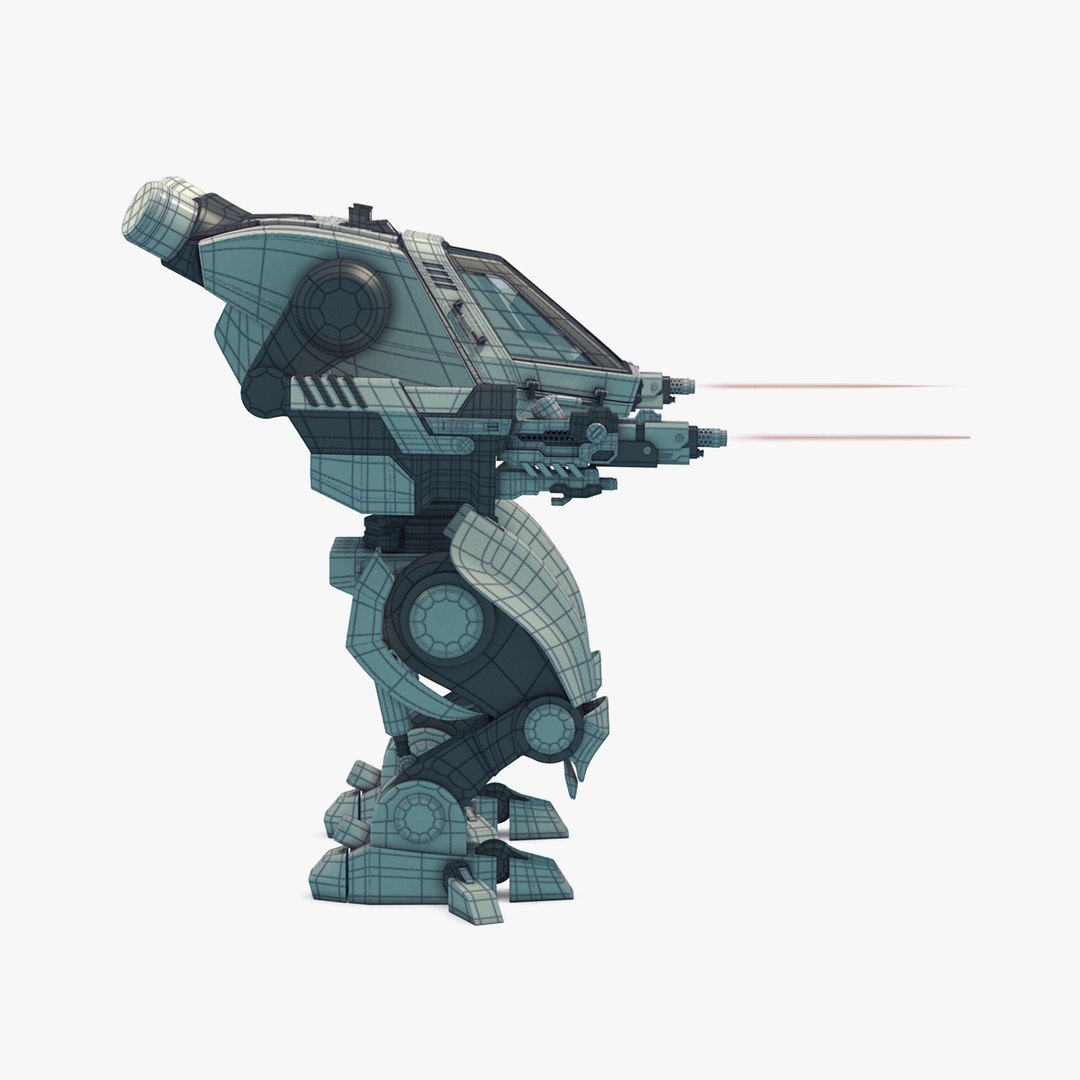 Concept Scout Robot 3D Model - TurboSquid 1404613