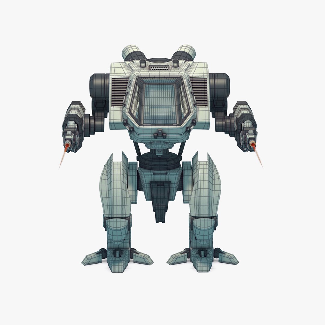 Concept Scout Robot 3D Model - TurboSquid 1404613