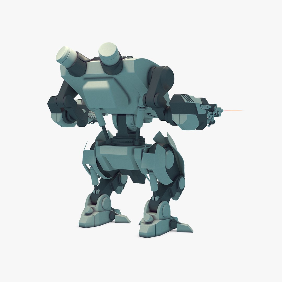 Concept Scout Robot 3D Model - TurboSquid 1404613