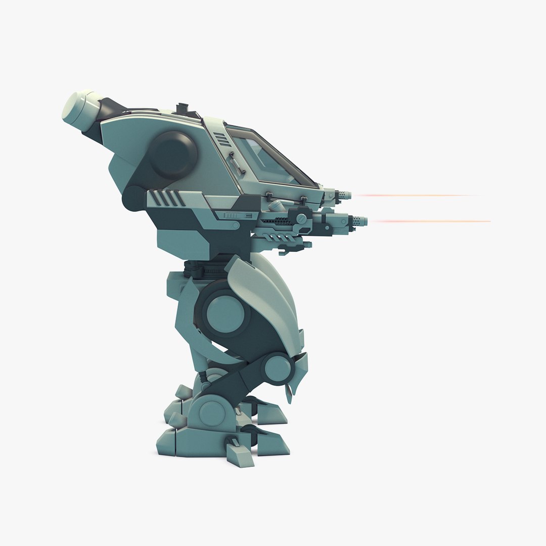 Concept Scout Robot 3D Model - TurboSquid 1404613