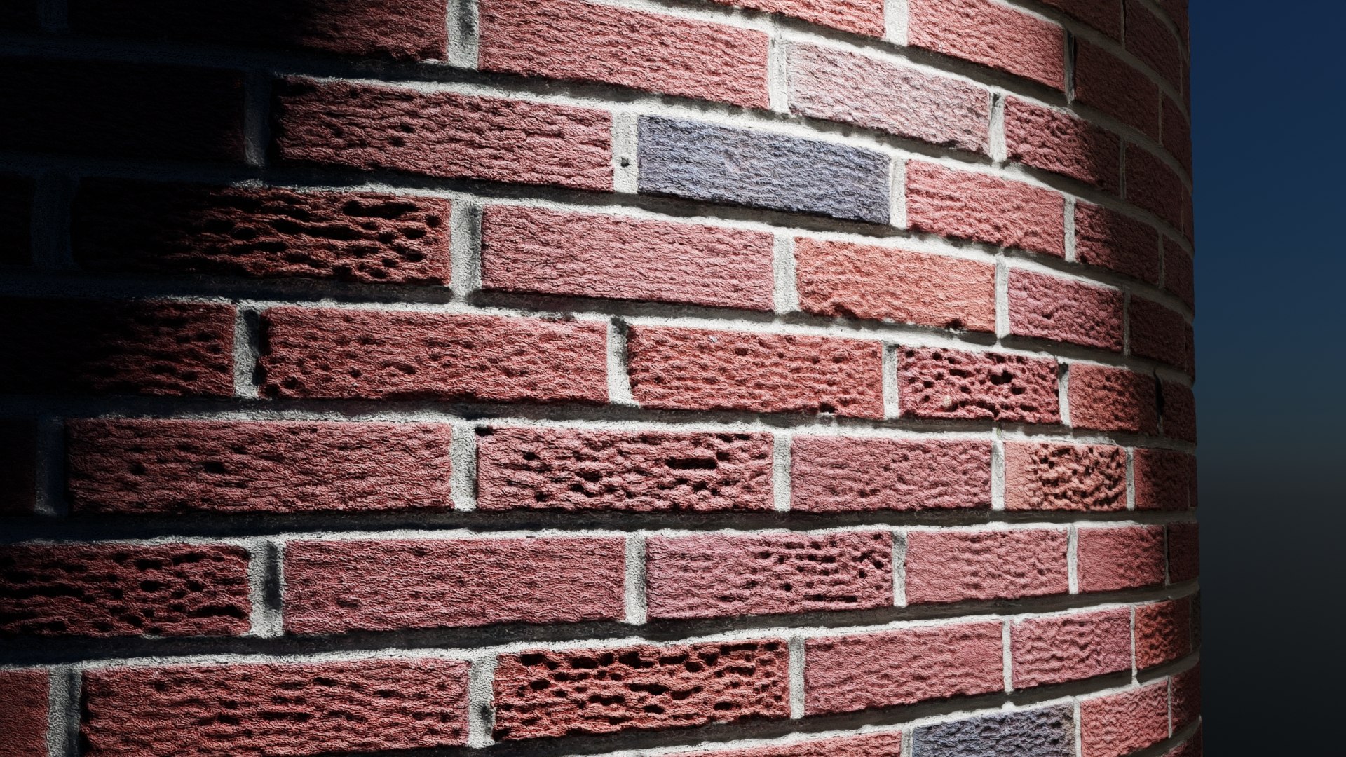 Red Brick Material Tileable HD With 16bit Height Map Model - TurboSquid ...