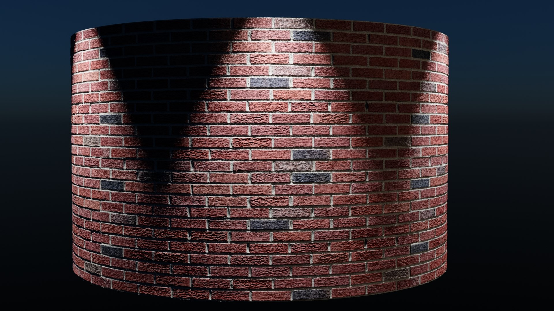 Red Brick Material Tileable HD With 16bit Height Map Model - TurboSquid ...