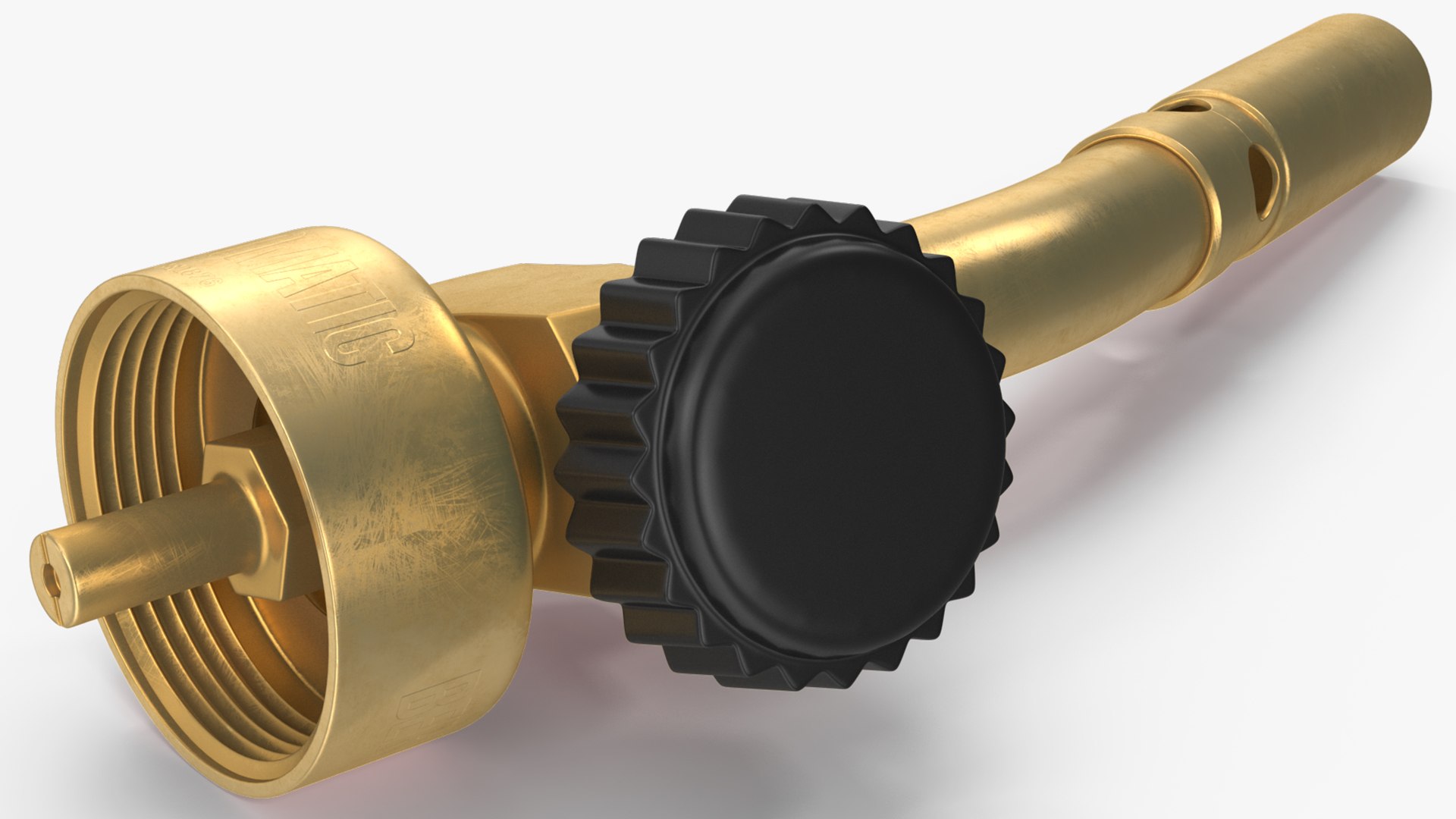 Brass Pencil Flame Propane Torch Head Model - TurboSquid 1787315