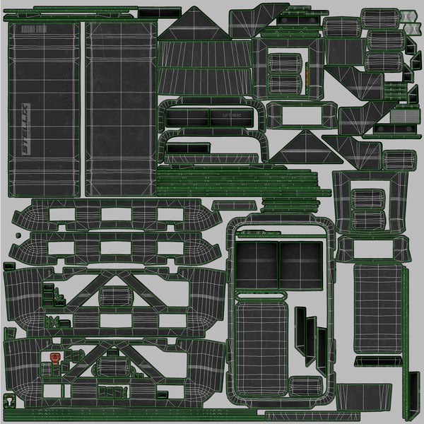 Real time cargo pbr 3D model - TurboSquid 1530522